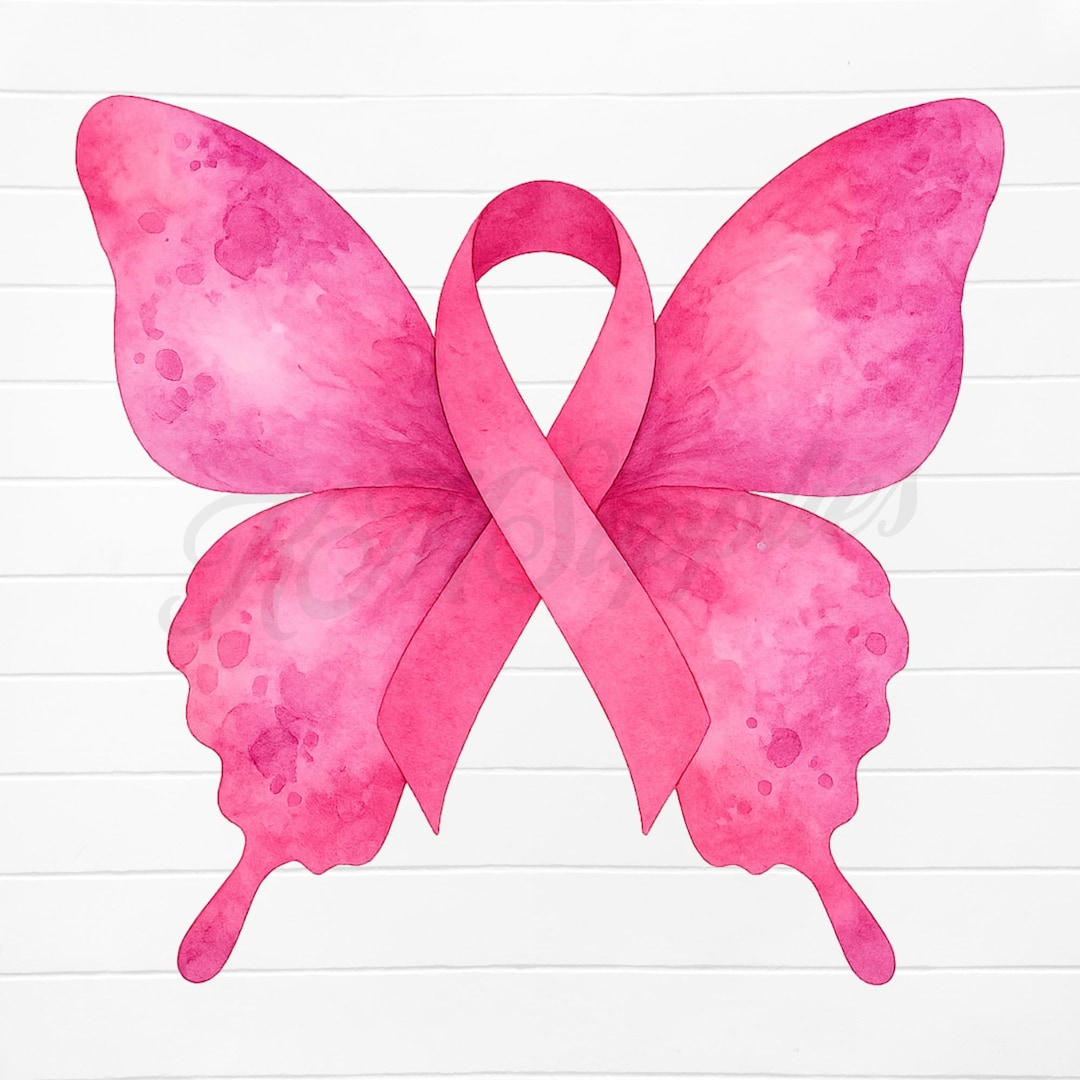 Breast Cancer Awareness Png, Breast Cancer Butterfly Png, Breast Cancer ...
