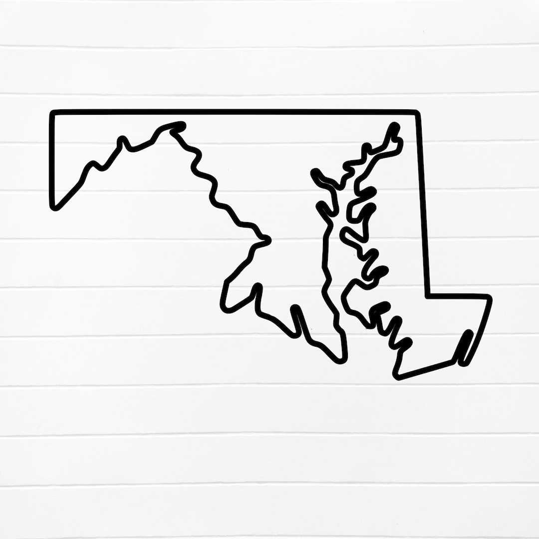 Maryland State Svg, Maryland State Png, Maryland Svg, Maryland Png ...