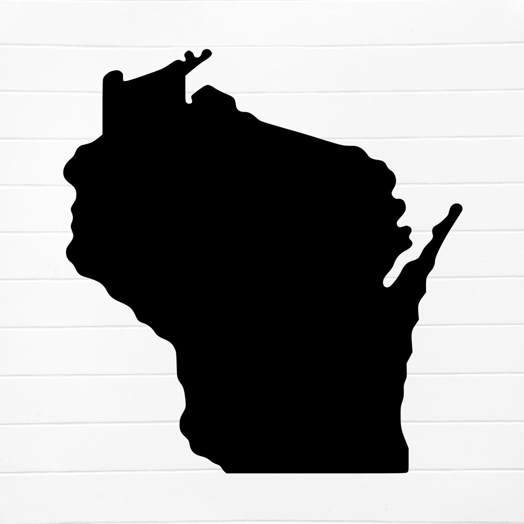 Wisconsin Svg, Wisconsin Outline Svg, State of Wisconsin Svg, Wisconsin ...