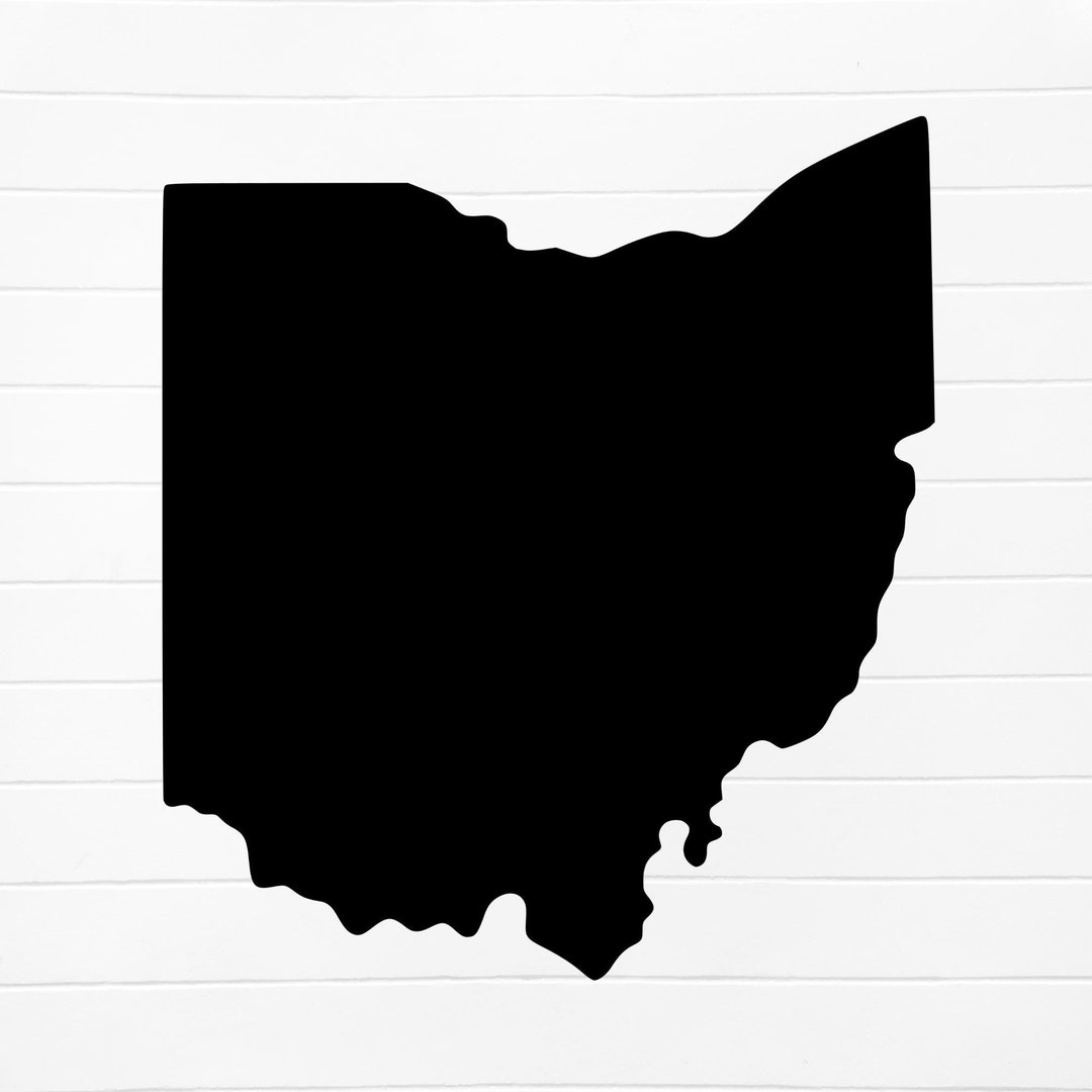 Ohio Outline Svg, Ohio Outline Png, Ohio Outline, State of Ohio Svg ...