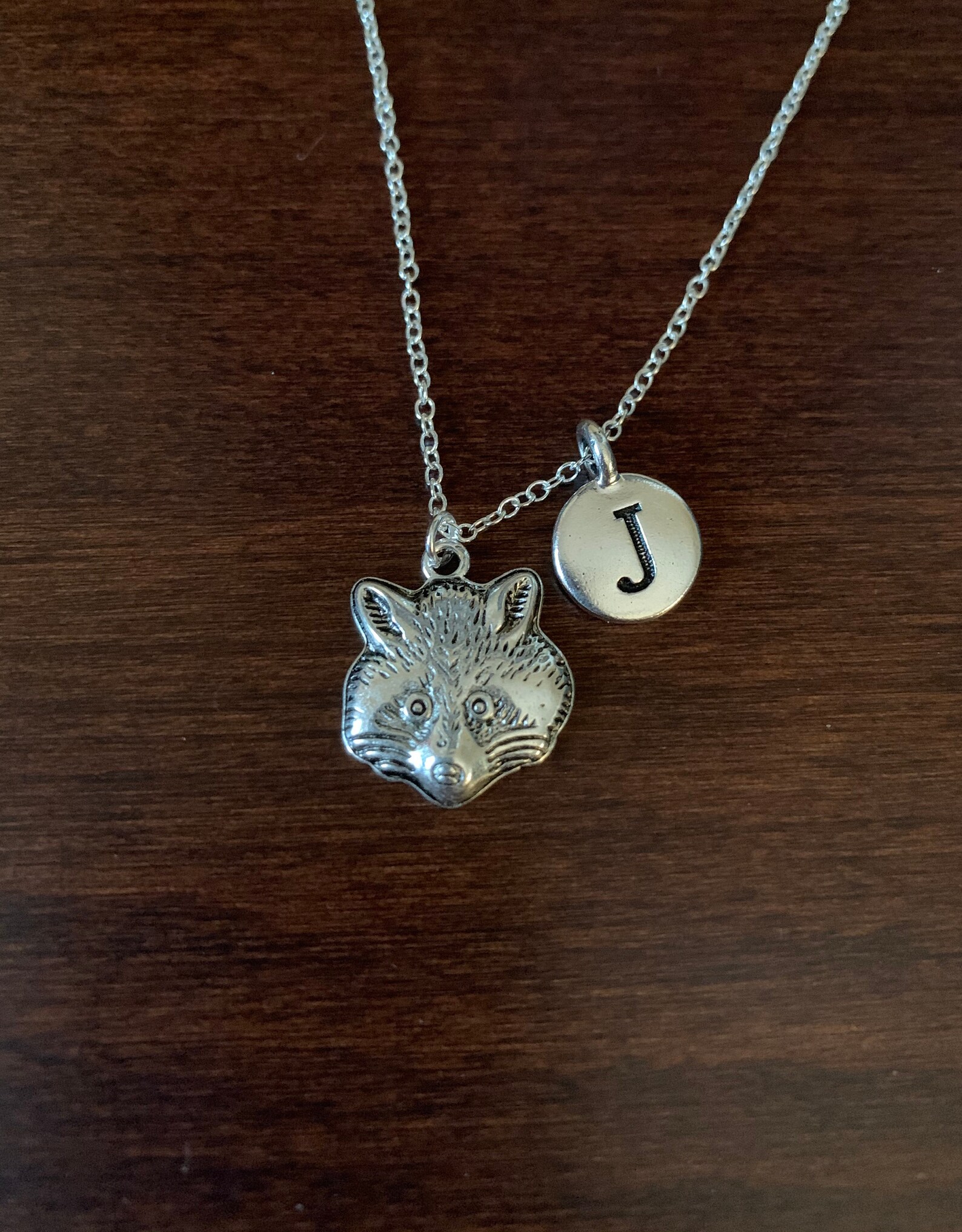 Raccoon Raccoon Gifts Raccoon Necklace Raccoon Pendant - Etsy