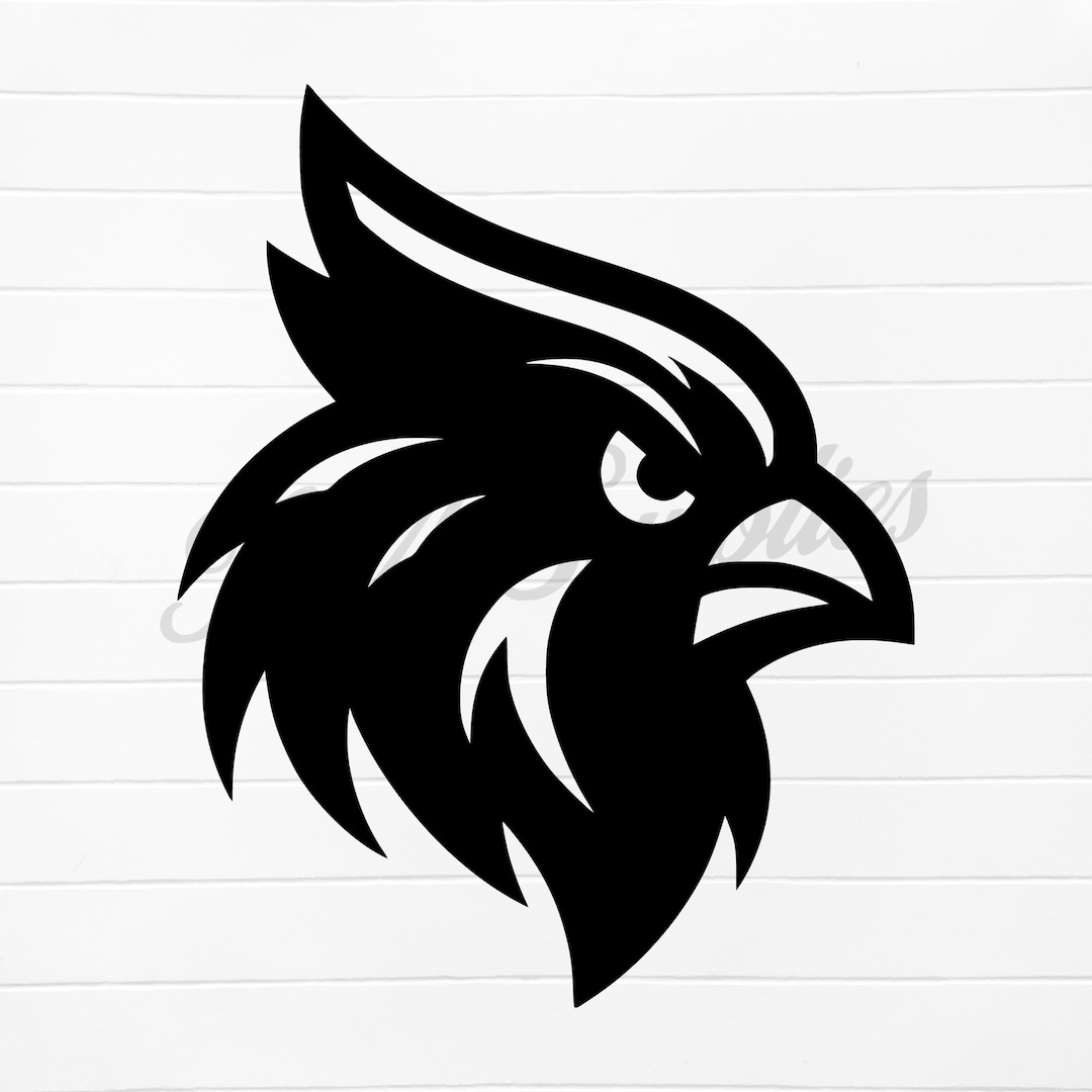 Cardinals Svg Png, Cardinal Mascot Svg, Cardinal Logo Png, Cardinal ...