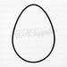 Easter Egg Outline, Easter Egg Clip Art Png, Easter Egg Vectors, Easter ...