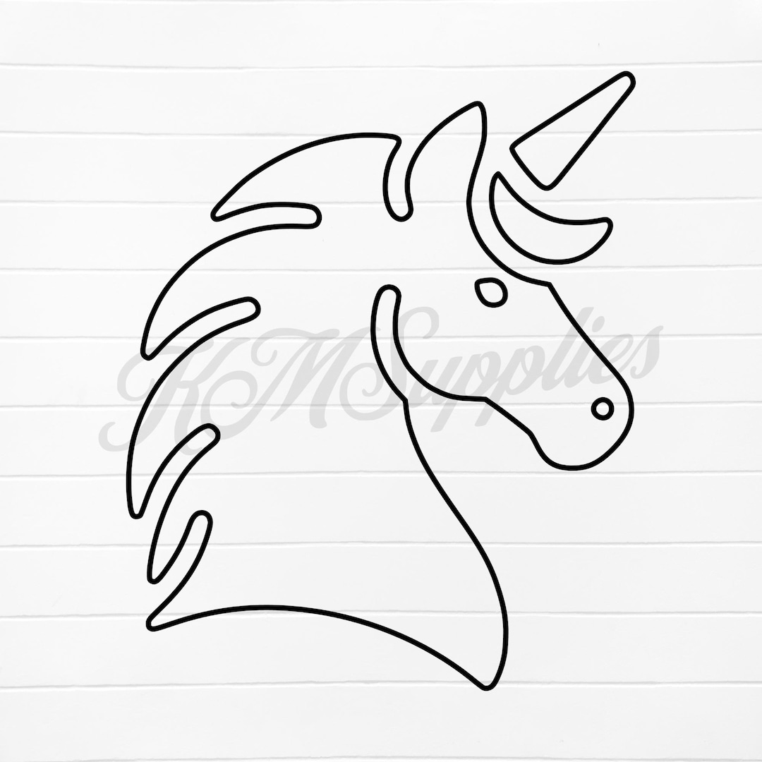 Unicorn Vector Svg Outline, Unicorn Outline Svg, Unicorn Outline Png ...