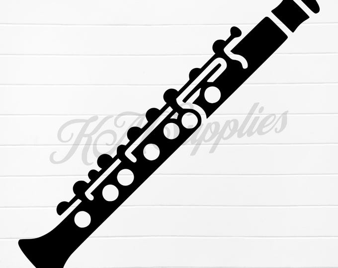 Flute SVG, Flute Clipart, SVG, Flute Clip Art, Cricut, Silhouette Cameo ...