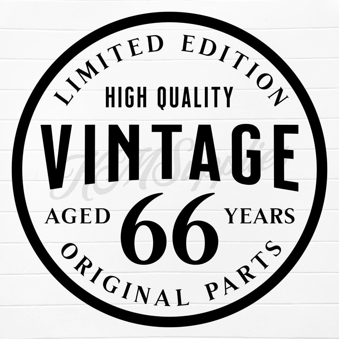 66th Birthday Svg, 66th Birthday Png, 66th Birthday, 66th Bday, 66 ...
