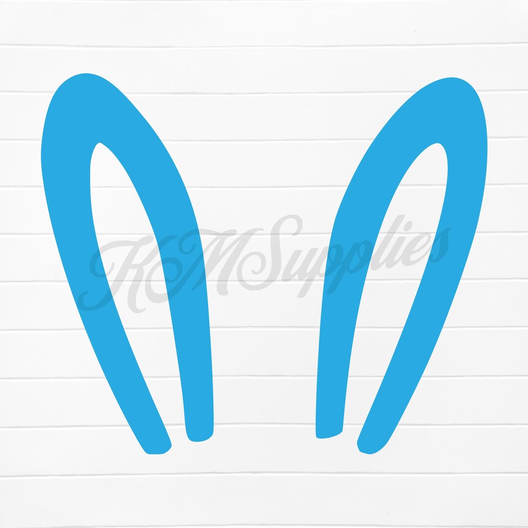 Bunny Ears Svg File, Bunny Ears Svg, Bunny Ears Png, Bunny Ears Clip ...