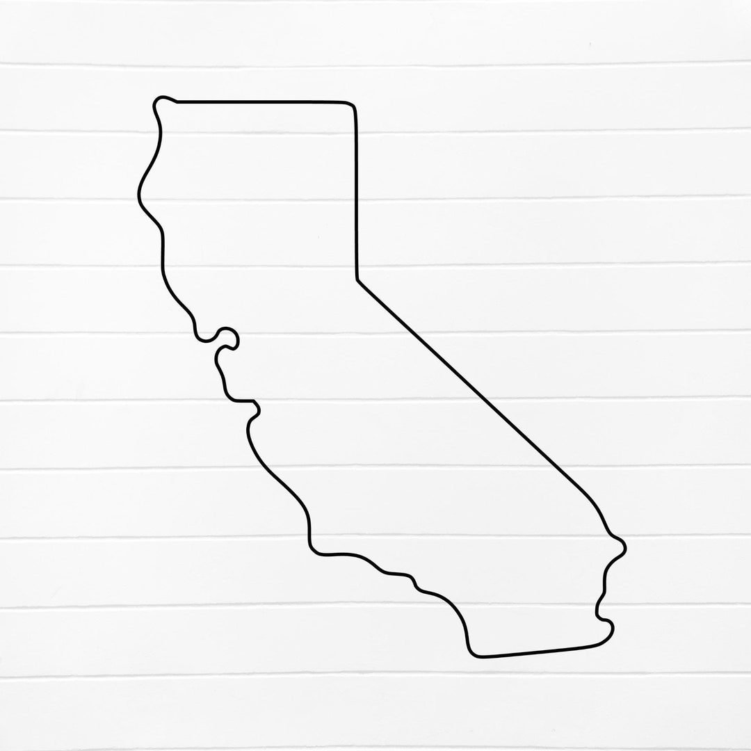 California Outline Svg, California Outline Png, California State Png ...