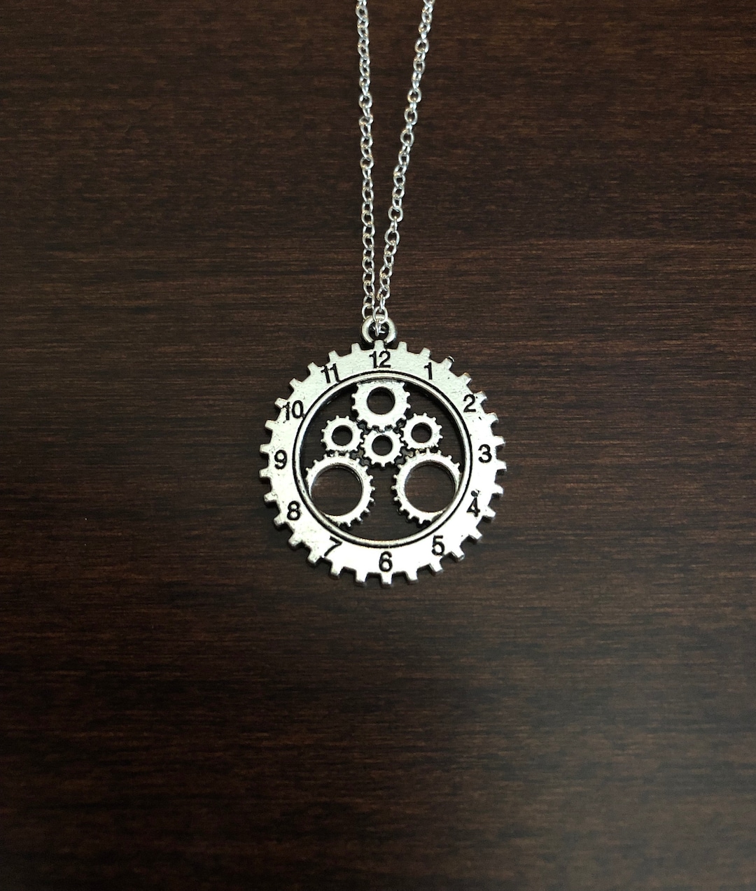 Clock, Clock Necklace, Clock Necklaces, Clock Jewelry, Clock Pendant ...
