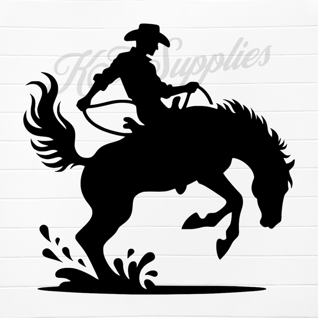 Bucking Bronco Svg, Bucking Bronco Png, Bucking Bronco Clip Art ...