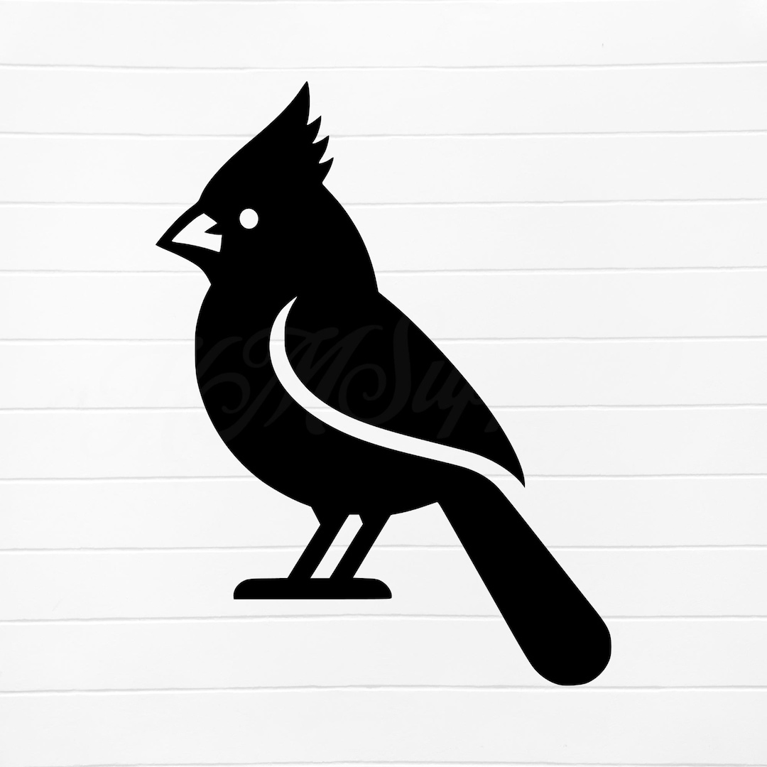 Cardinal Silhouette, Cardinal Svg, Cardinal Png, Cardinal Digital ...
