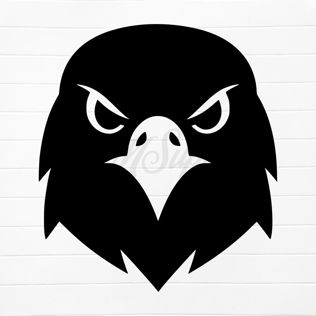 Falcon Head Svg, Falcon Head Png, Falcon Mascot Svg, Falcon Mascot Png ...