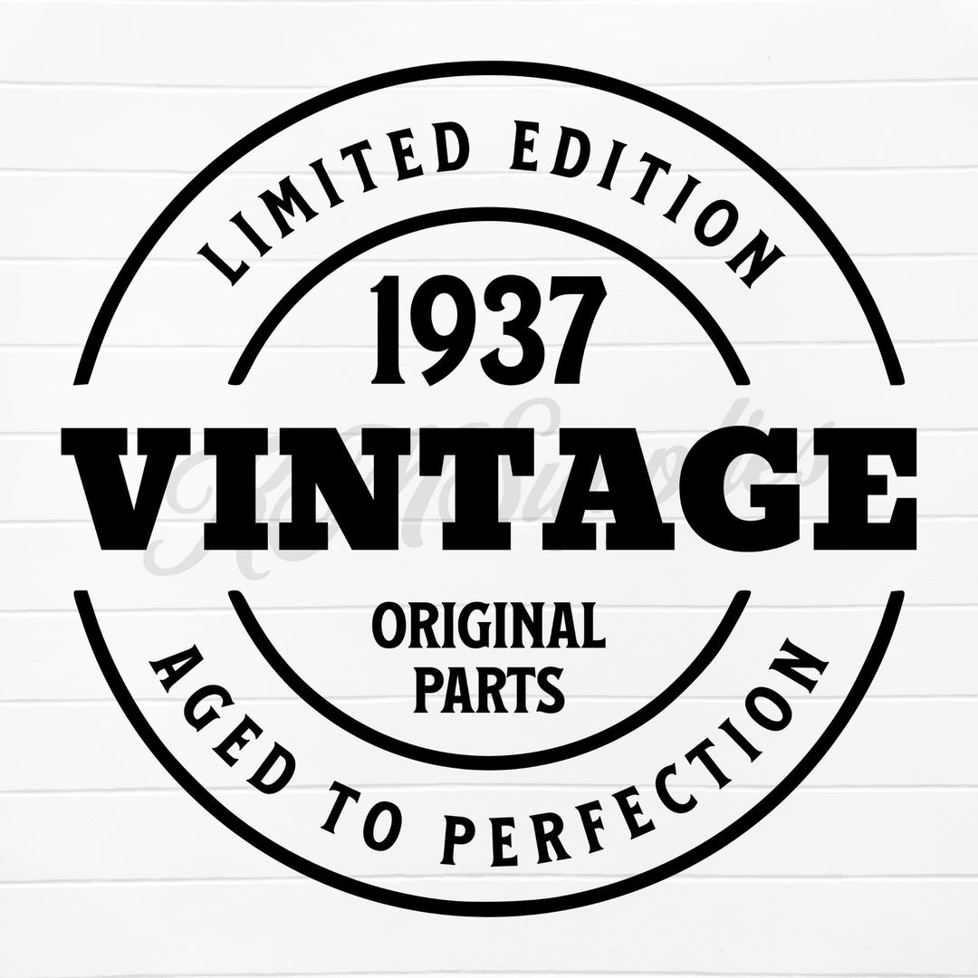 1937 Svg, 1937 Png, 1937 Clipart, 1937 Clip Art, Est 1937 Svg, Est 1937 Png, Born in 1937 Png ...