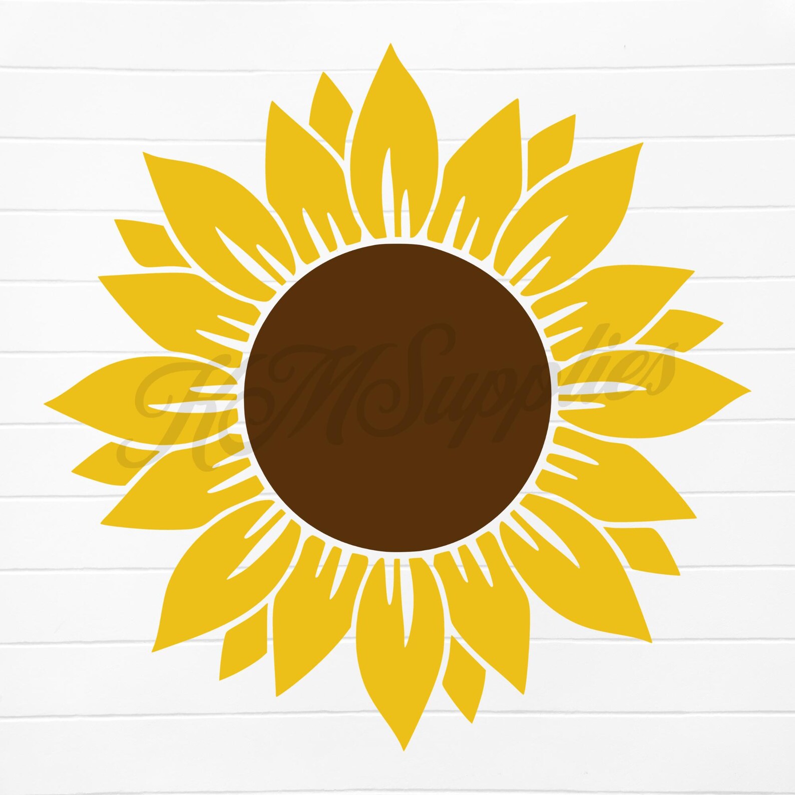 Sunflower Svg File, Sunflower Svg Design, Sunflower Png Clip Art ...