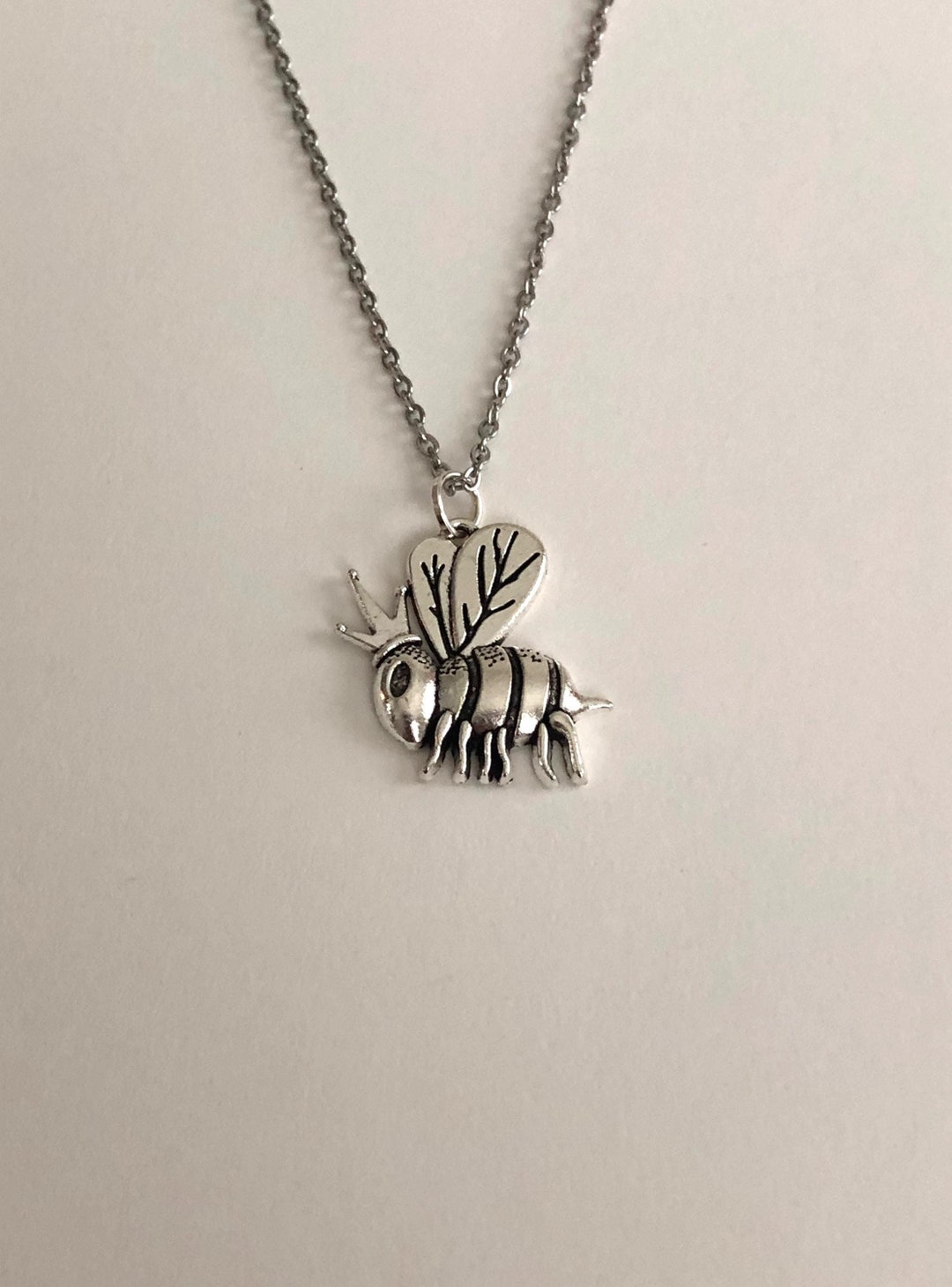 Queen Bee Necklace, Queen Bee, Queen Bee Gifts, Queen Bee Jewelry, Queen Bee Pendant, Bee, Bee ...