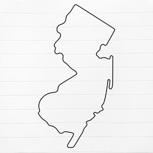 New Jersey Outline Png, New Jersey Svg, New Jersey Svg File, New Jersey ...