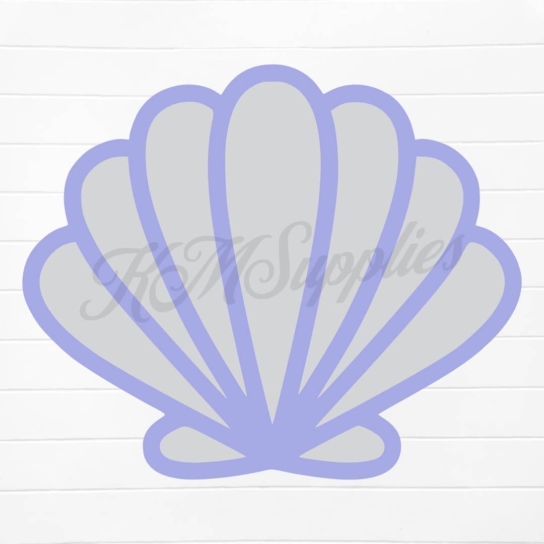 Seashell Svg, Seashell Png, Seashell Digital Download, Seashell Vector ...