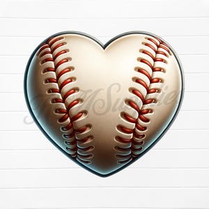 Baseball Heart Svg Png, Baseball Heart Svg, Baseball Heart Png, Heart ...