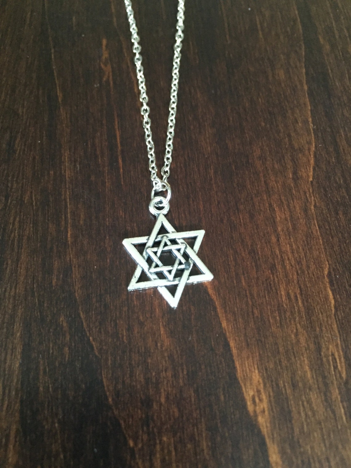 Star of David, Star Necklace, Star of David Necklace, Necklace Star of ...