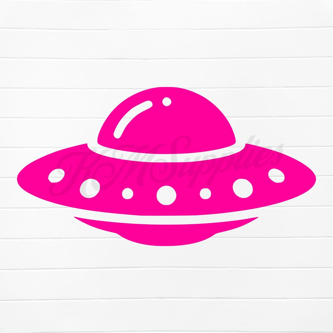 Pink Ufo, Ufo Svg Png, Ufo Silhouette Svg, Ufo Svg, Ufo Png, Ufo Outline Svg, Ufo Clipart Png ...
