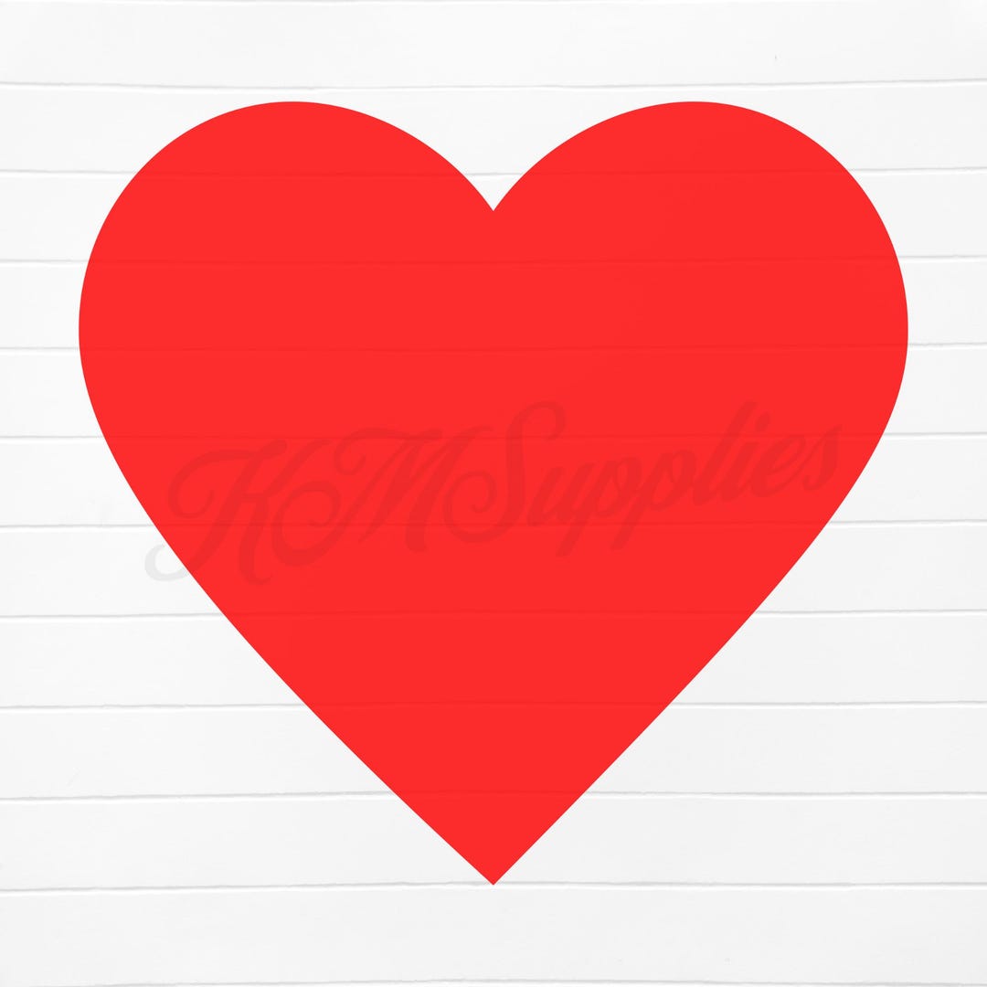 Red Heart Svg, Red Heart Png, Red Heart Vector Png, Svg Red Hearts, Red ...