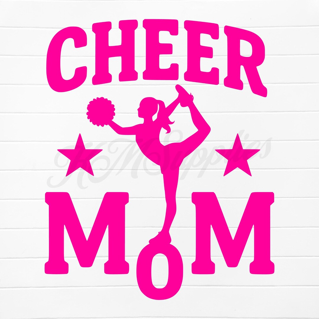 Pink Cheer Mom Svg, Pink Cheer Mom Png, Cheer Mom Design Svg, Cheer Mom ...