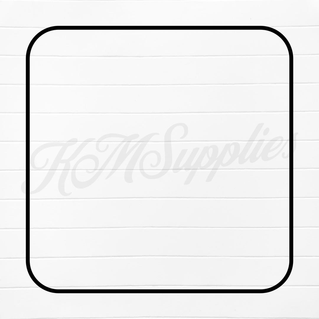 Rounded Square Svg, Square Outline Png, Outline Square Png, Square ...