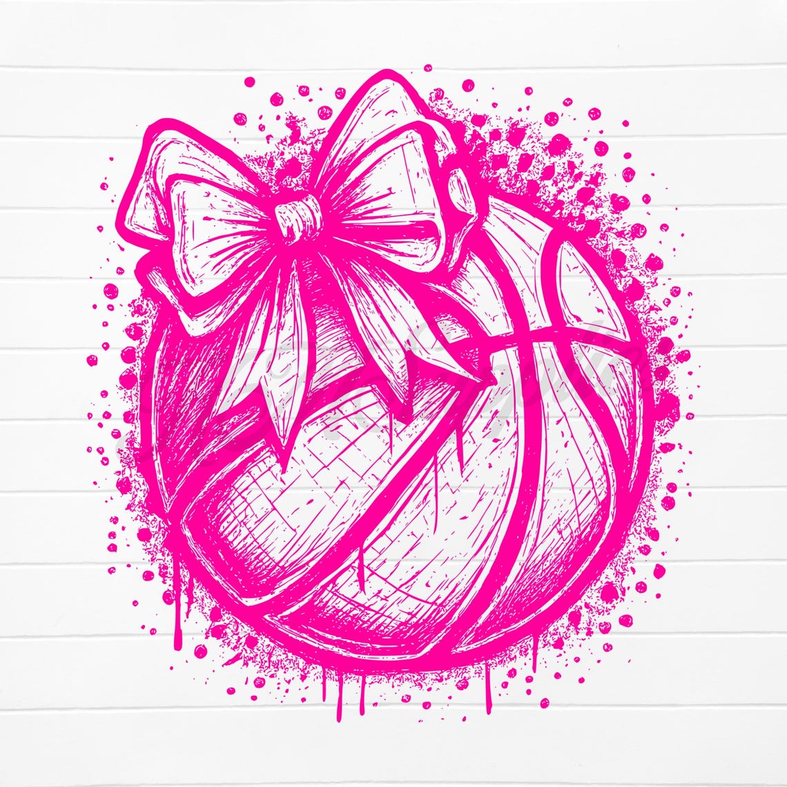 Basketball Bow Svg, Bow Basketball Png, Basketball Bow Design, Pink ...