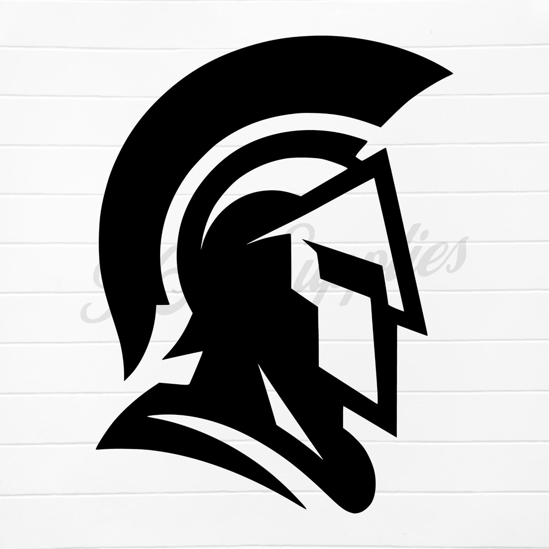 Spartan Head Png, Spartan Head Svg, Spartan Silhouette, Spartan Mascot ...