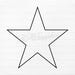 Star Outline Svg, Star Outline Png, Star Outline Clipart, Simple Star ...