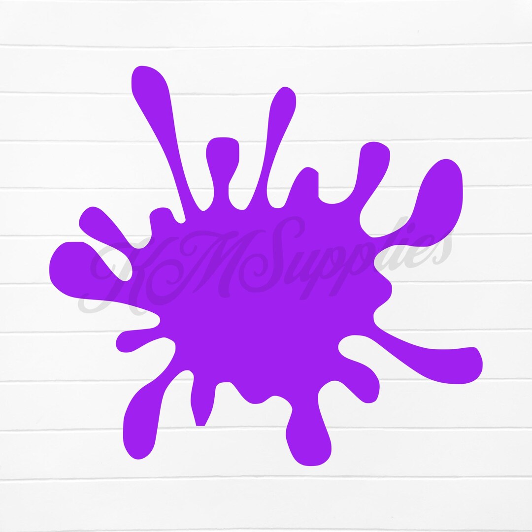 Purple Paint Splatter, Purple Paint Drip Png, Purple Paint, Paint ...
