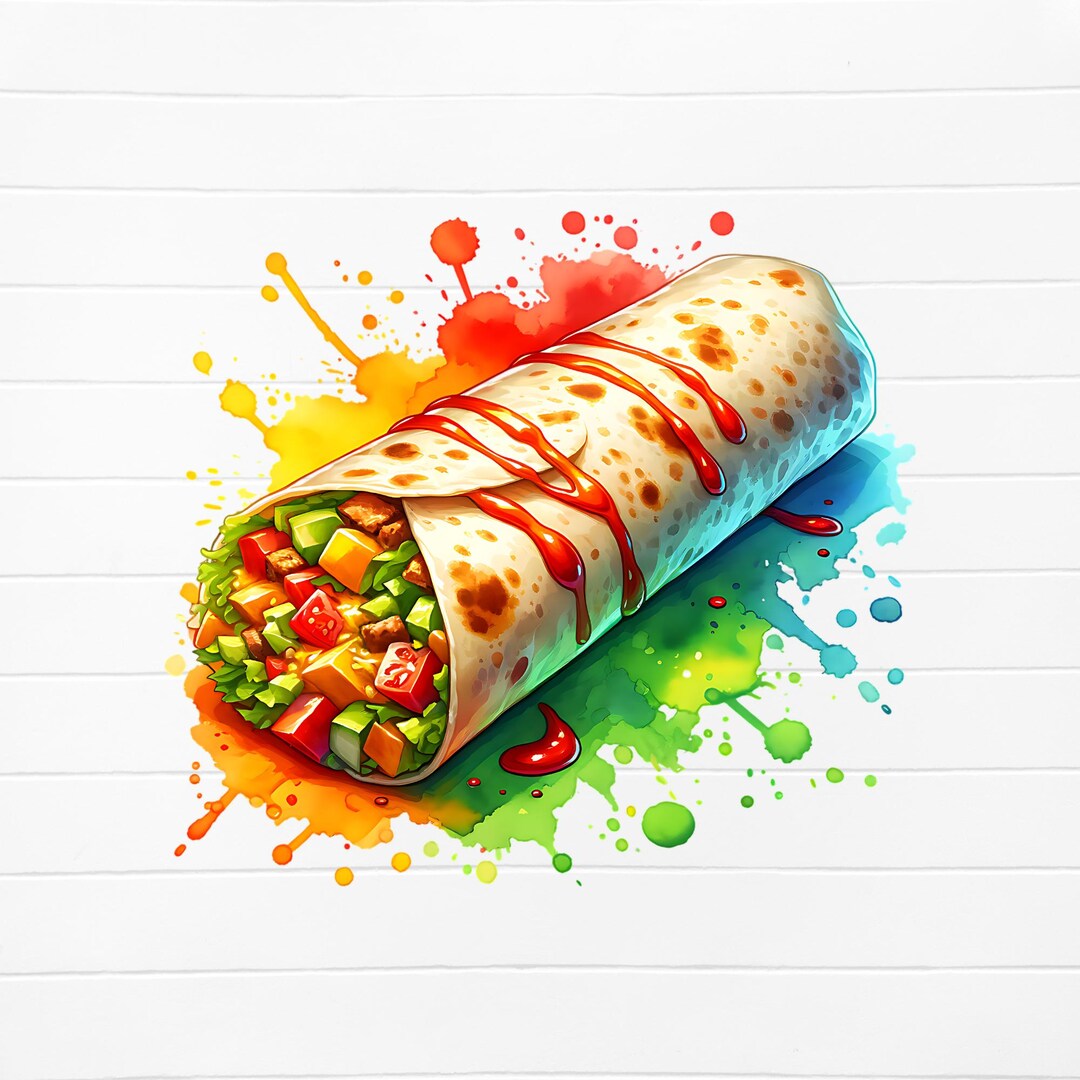 Burrito Png File, Png Burrito, Burrito Png, Burrito Clip Art, Burrito ...