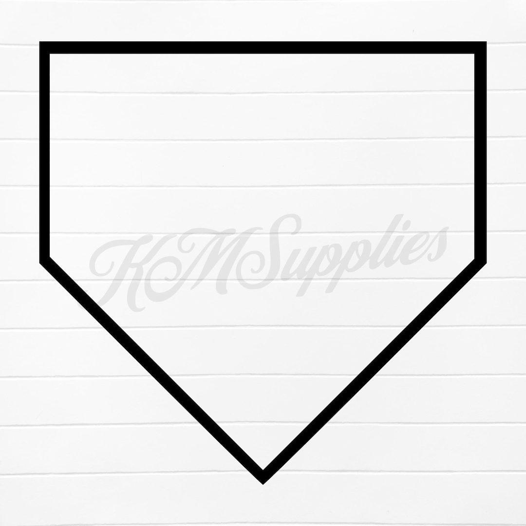 Home Plate Png Svg, Home Plate Png Clip Art, Home Plate Png Baseball ...