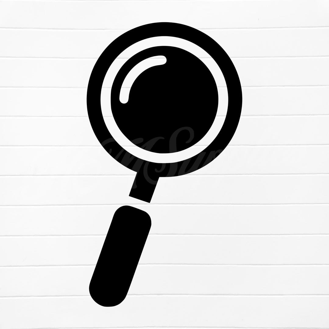 Magnifying Glass Svg, Magnifying Glass Printable, Magnify Glass Svg ...