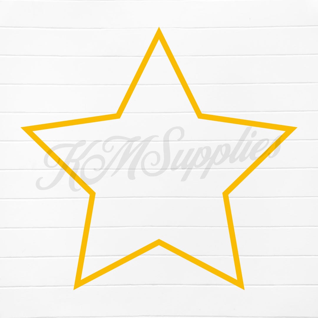Gold Star Svg, Gold Star Svg File, Gold Star Png, Gold Star Clip Art ...