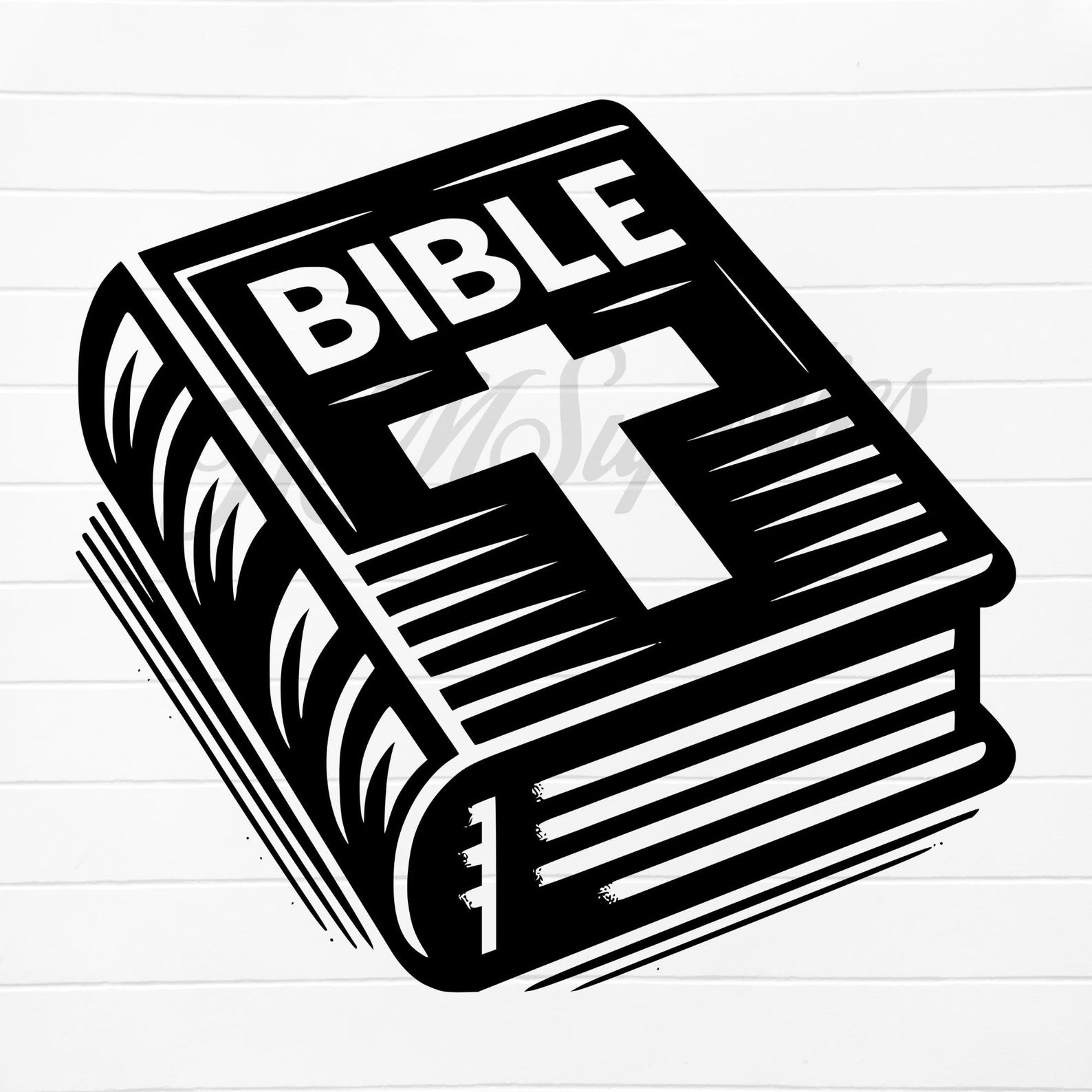 Bible Svg Files, Bible Png Clipart, Bible Digital Downloads, Bible ...