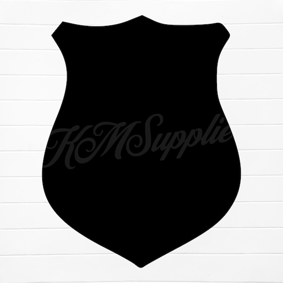 Police Shield Silhouette