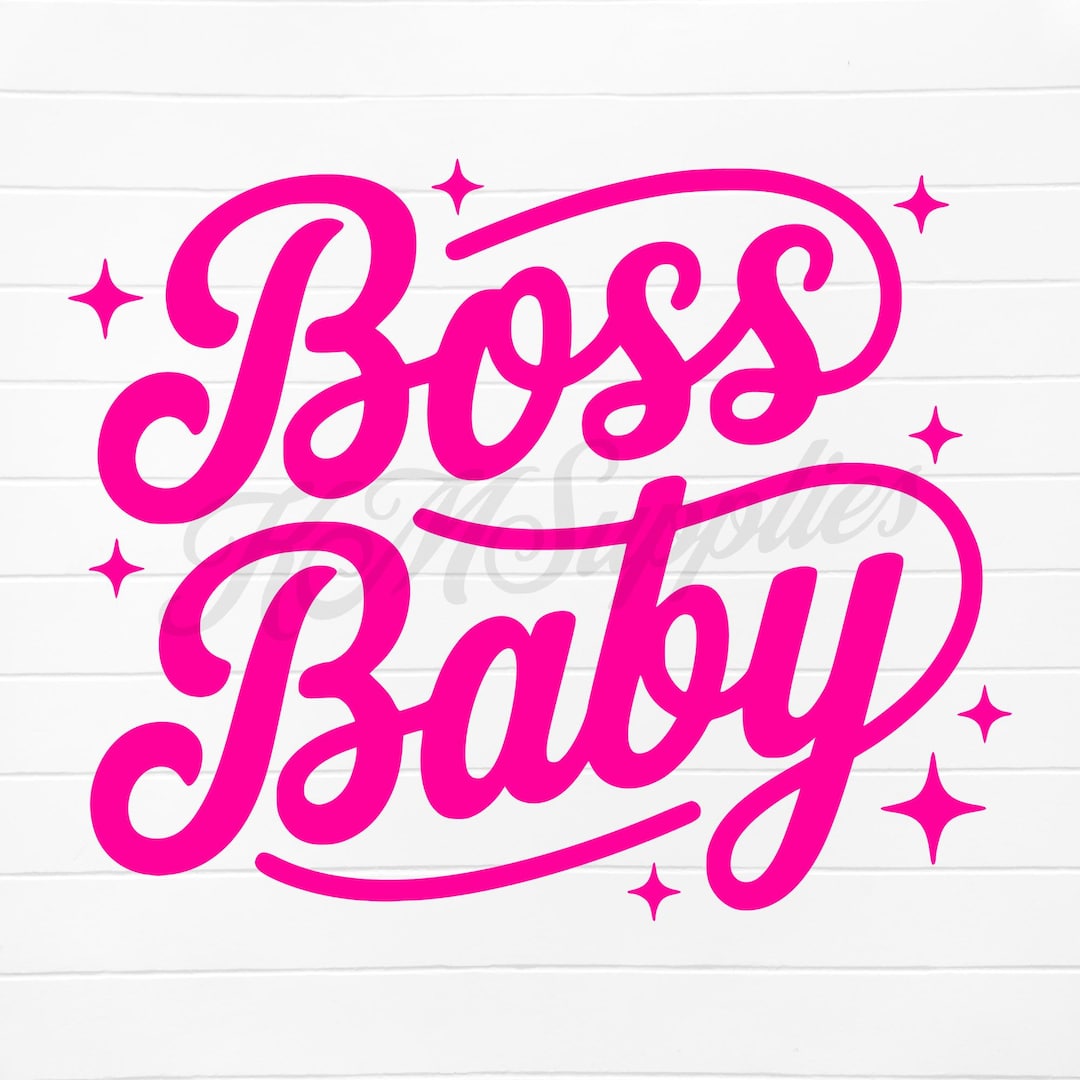 Boss Baby Girl Words Png, Boss Baby Girl Clipart, Boss Baby Girl Svg ...