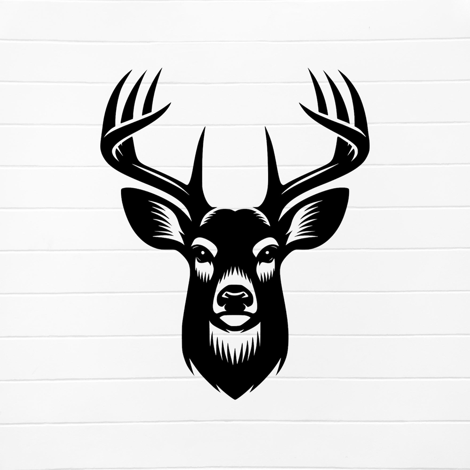 Deer Head Silhouette Svg, Dear Head Silhouette Png, Buck Head ...