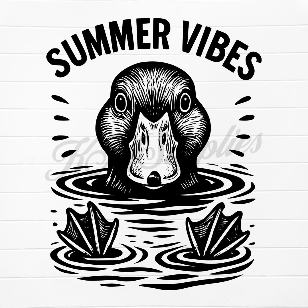 Duck Summer Vibes Png, Summer Vibes Duck, Duck Summer Png, Duck Svg Png ...