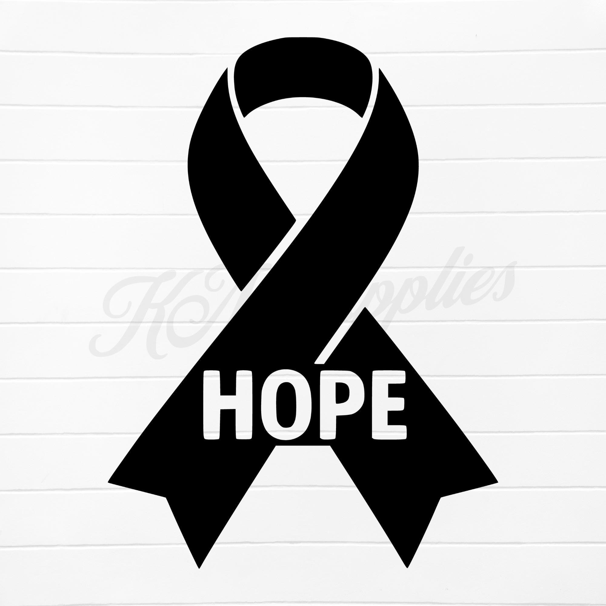 Hope Ribbon Png, Breast Cancer Hope Svg, Breast Cancer Hope Png, Breast ...