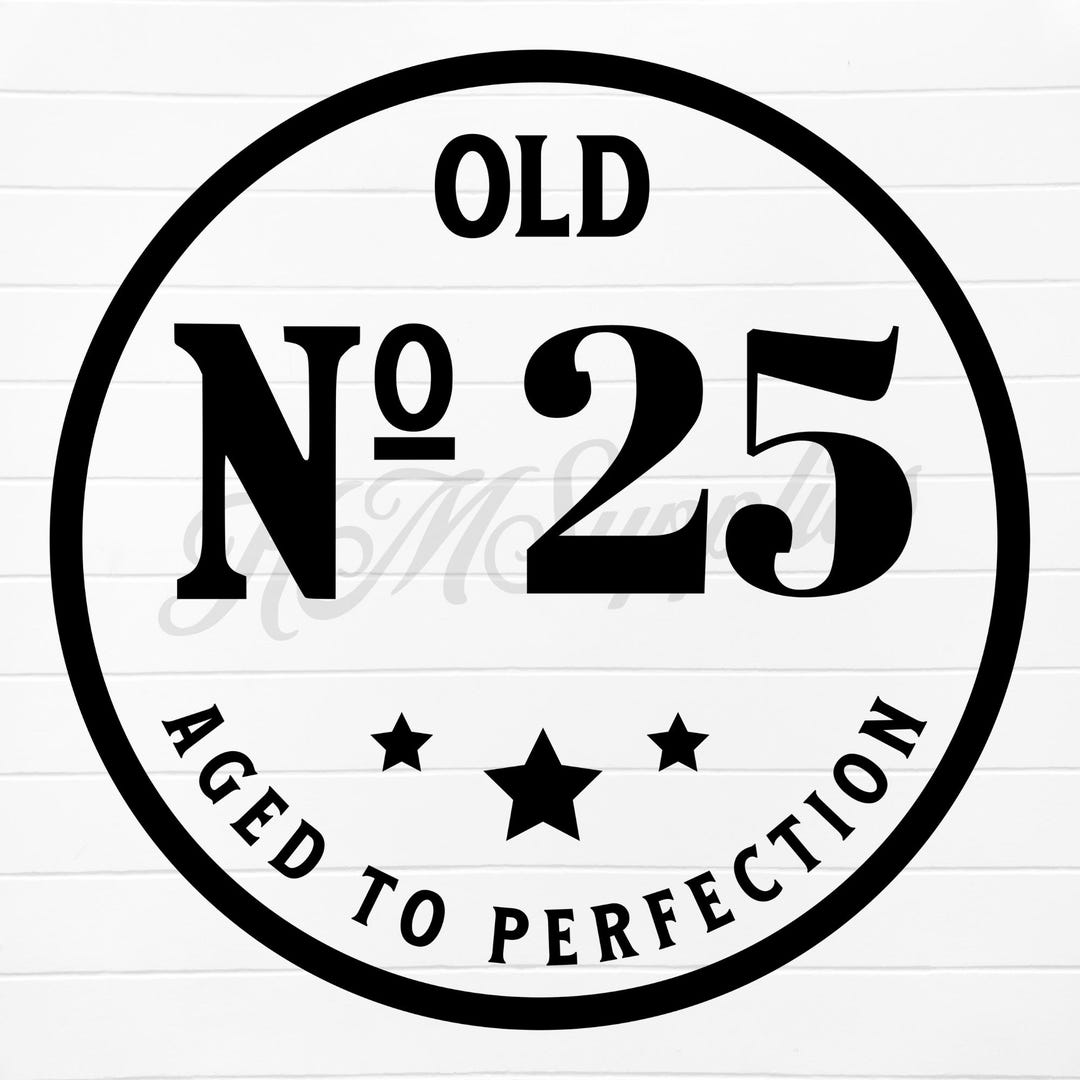 25th Birthday Svg, 25th Birthday Png, 25th Birthday, 25th Bday, 25 ...