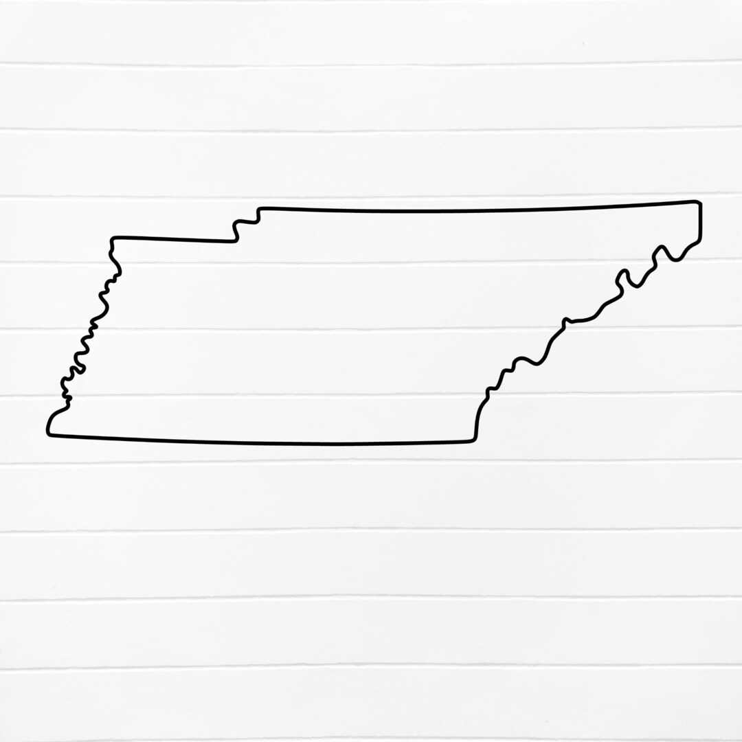 Tennessee Outline Png, Tennessee Outline Svg, Tennessee Svg Files ...