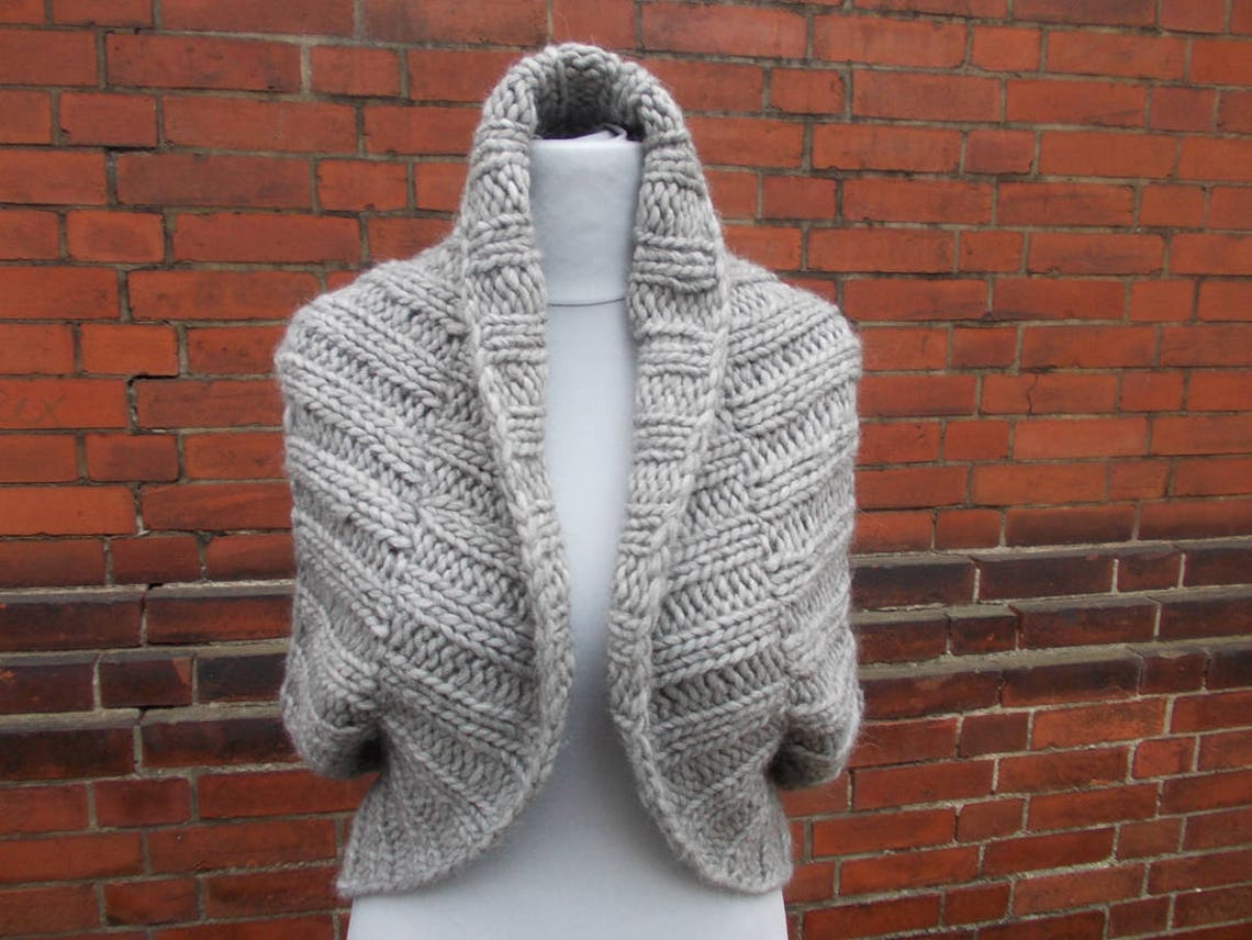 DIY Knit Pattern, Bolero, Vest, Sweater, Knitted Bolero - Etsy