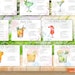 Cocktail Recipe Digital Download - Printable Drink Cheat Sheet PDF PNG ...