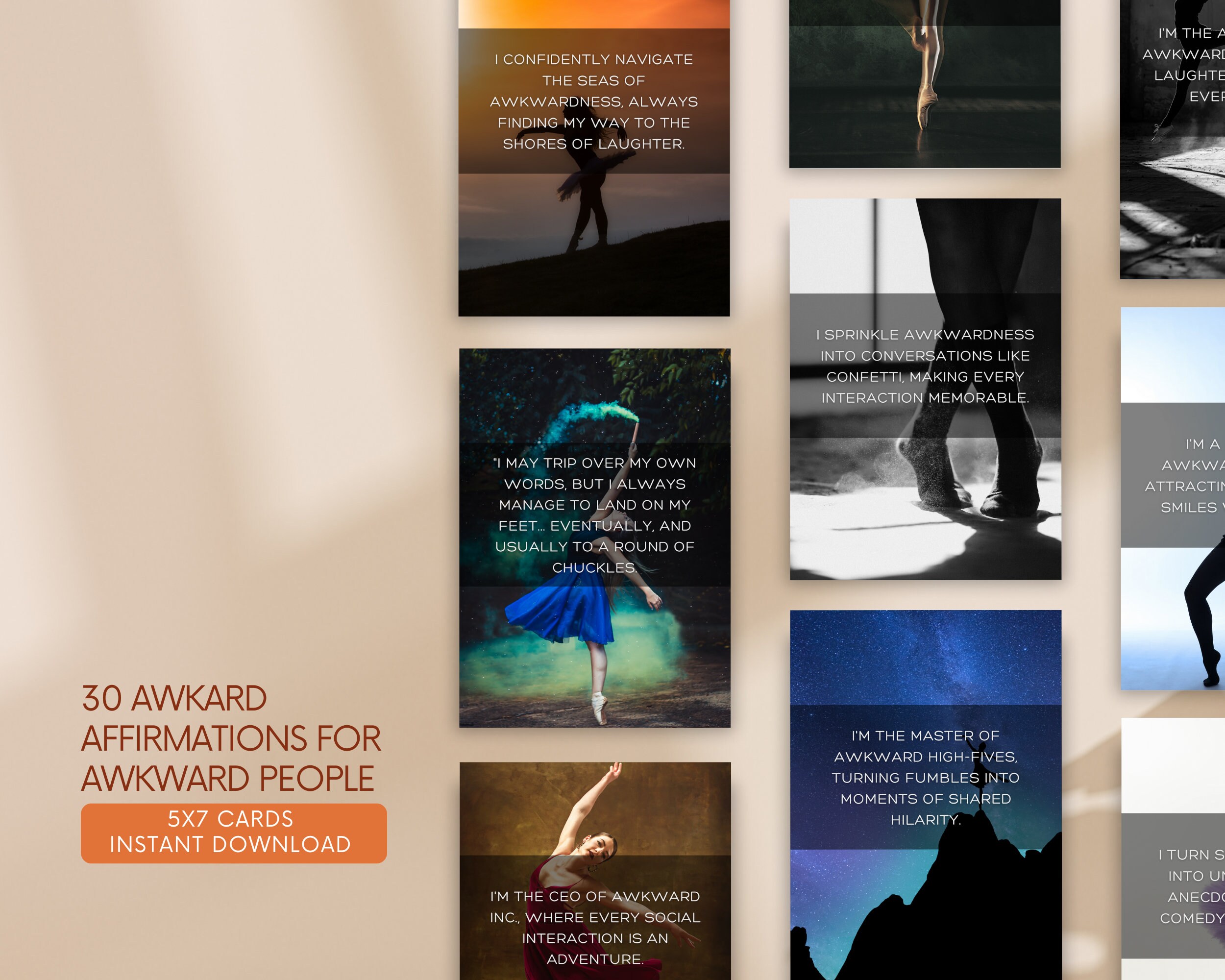 Awkward Affirmations for Awkward People: Embrace Your Awkwardness 30 ...