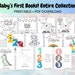 ULTIMATE BUNDLE: ABC Baby Shower Coloring Book, 123, Shapes, Colors ...