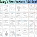 ULTIMATE BUNDLE: ABC Baby Shower Coloring Book, 123, Shapes, Colors ...