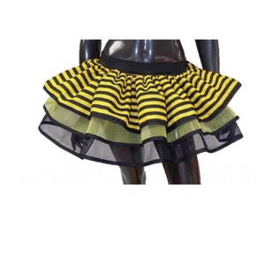 Bumble Bee Tutu Skirt Fancy Dress Party Book Week Child Adult Wasp ...