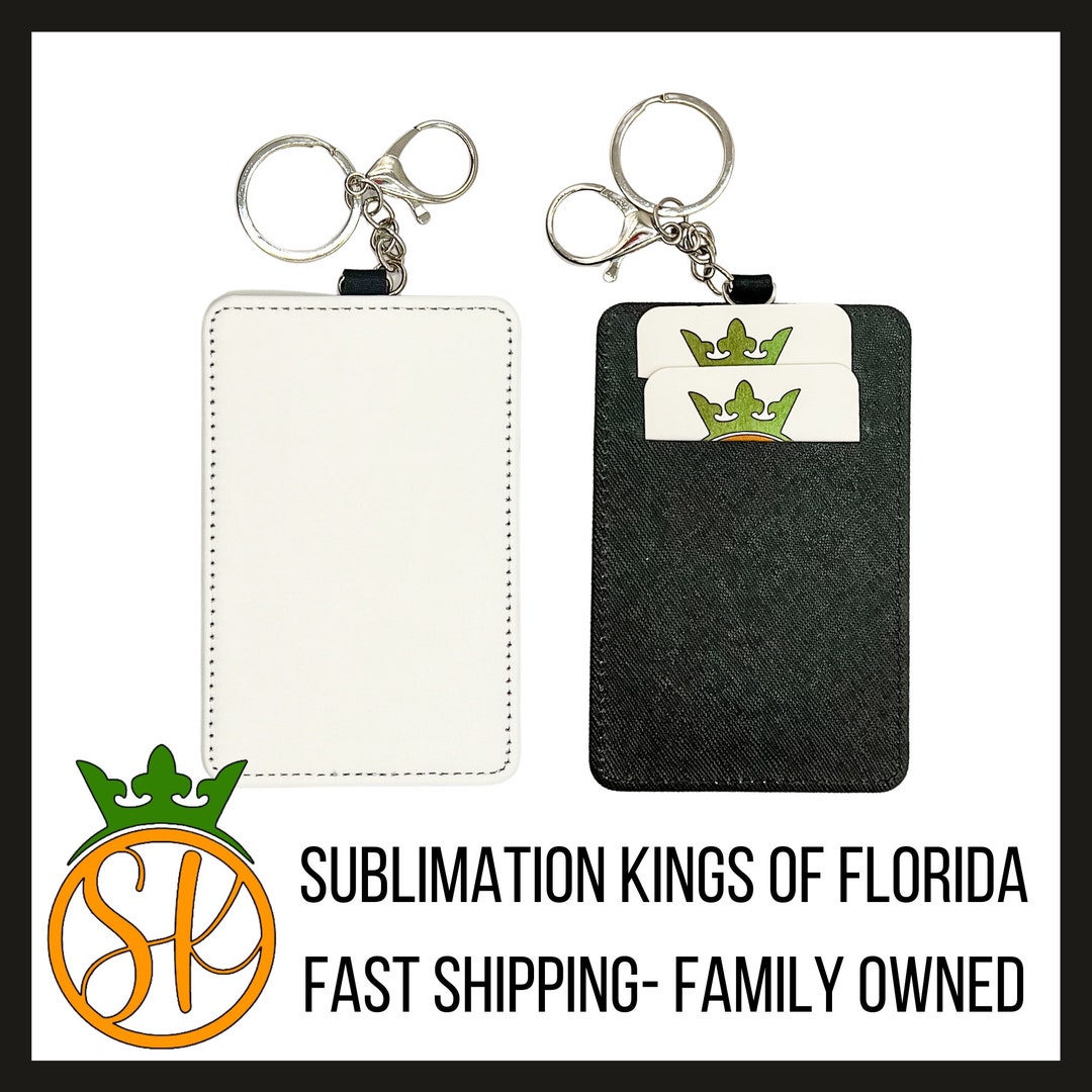 Sublimation Keychain With Card Holder Blank | 2 Pack | One Sided ...